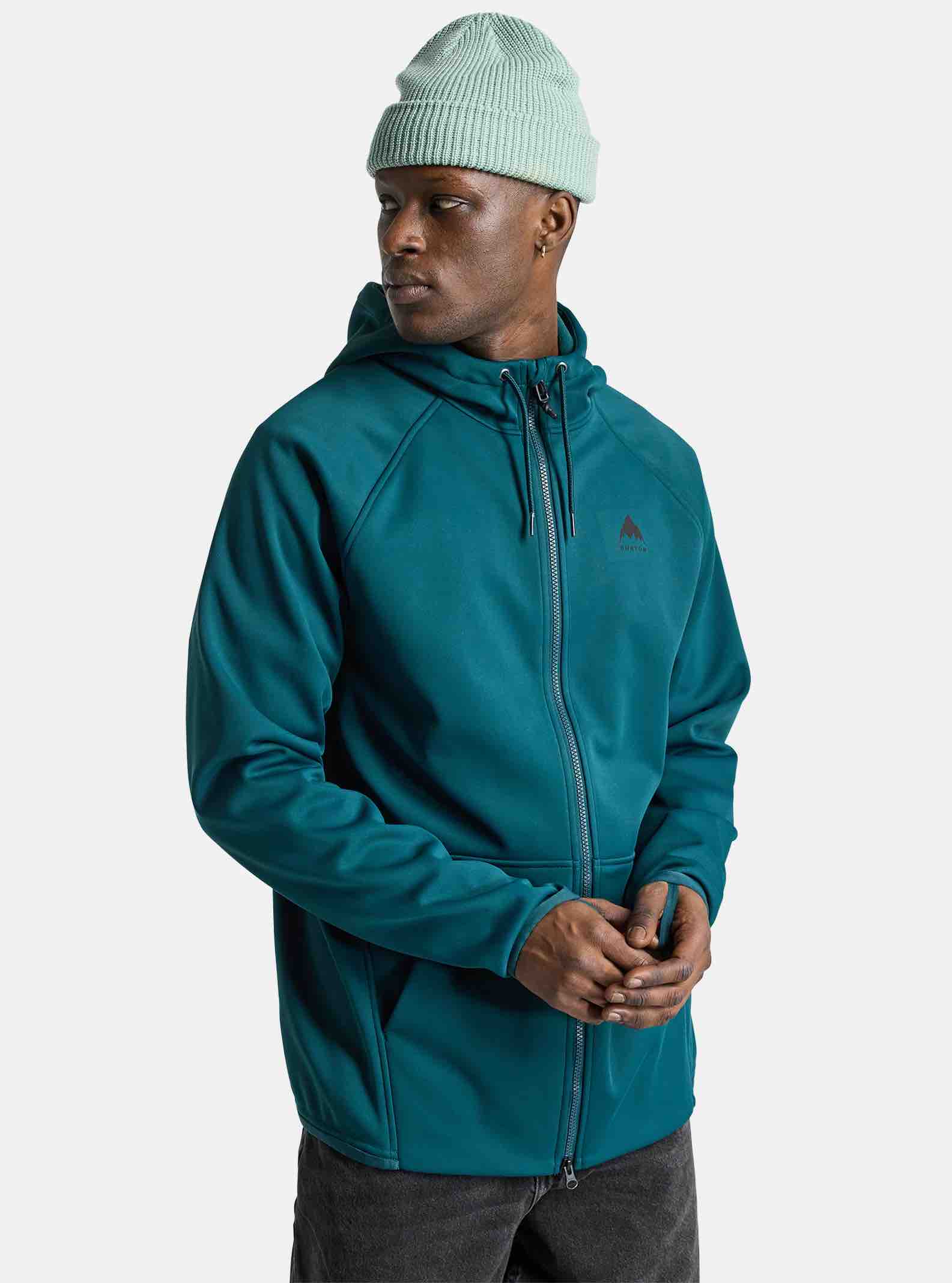 Burton Crown Weatherproof Full-Zip Men's Fleece - Fluid Lines