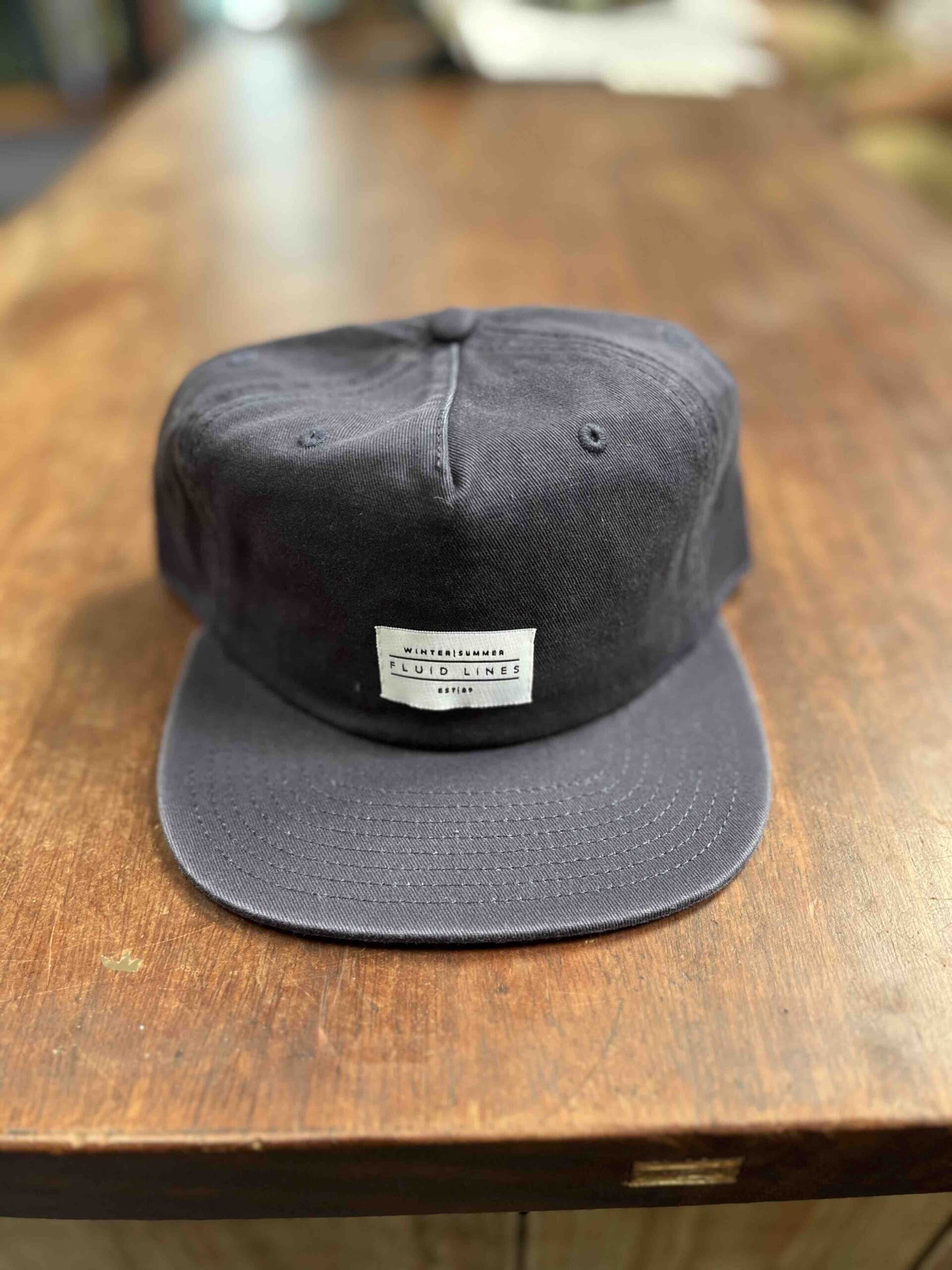Fluid Lines Cap - Navy - Fluid Lines, Essex
